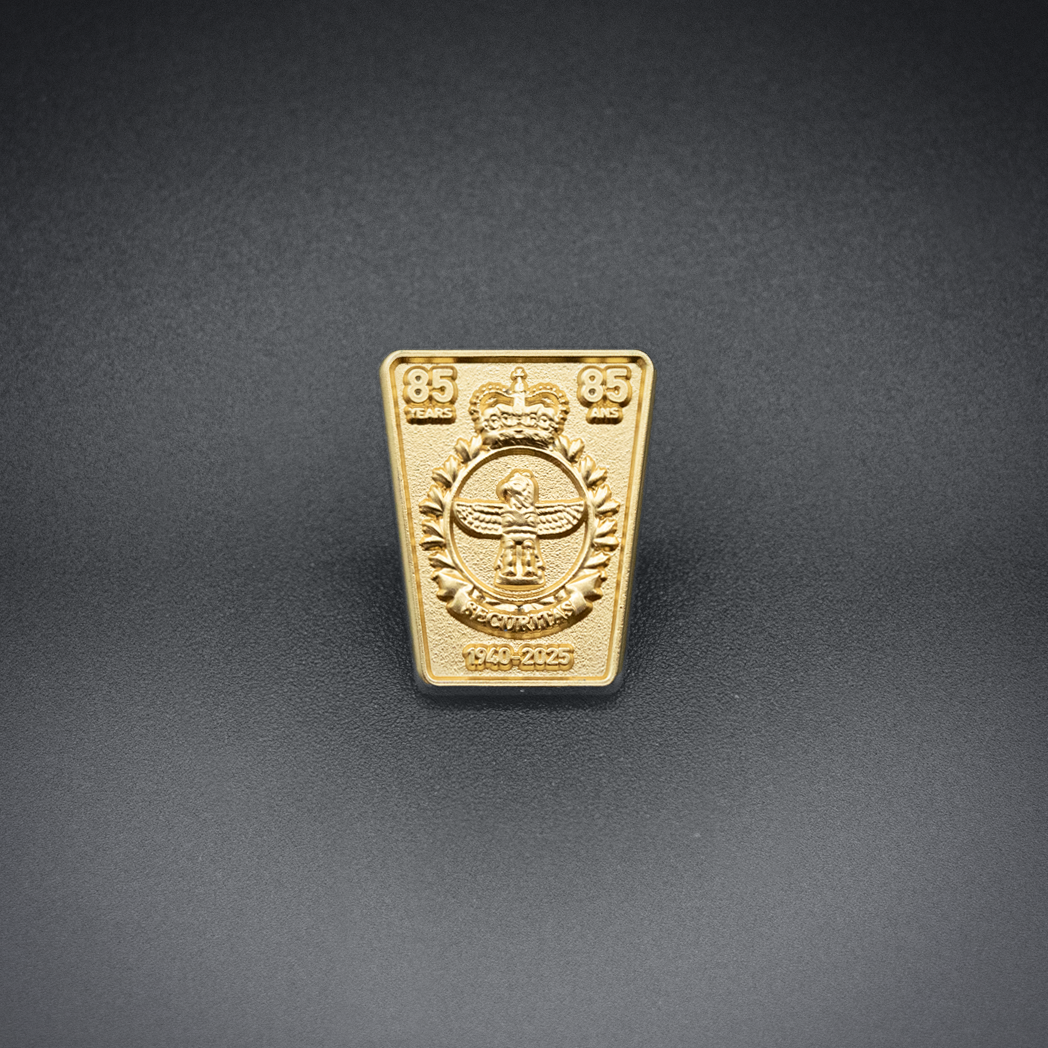 Lapel Pin - MP Branch 85th Anniversary Commemorative GOLD Pin – CMPA MP ...