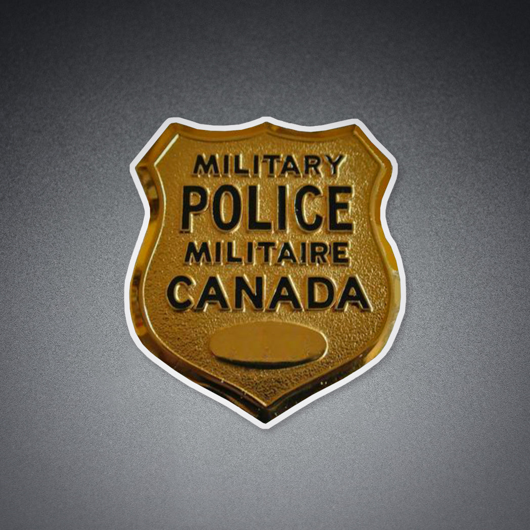 Decal - Military Police Brass Badge – CMPA MP Kit Shop