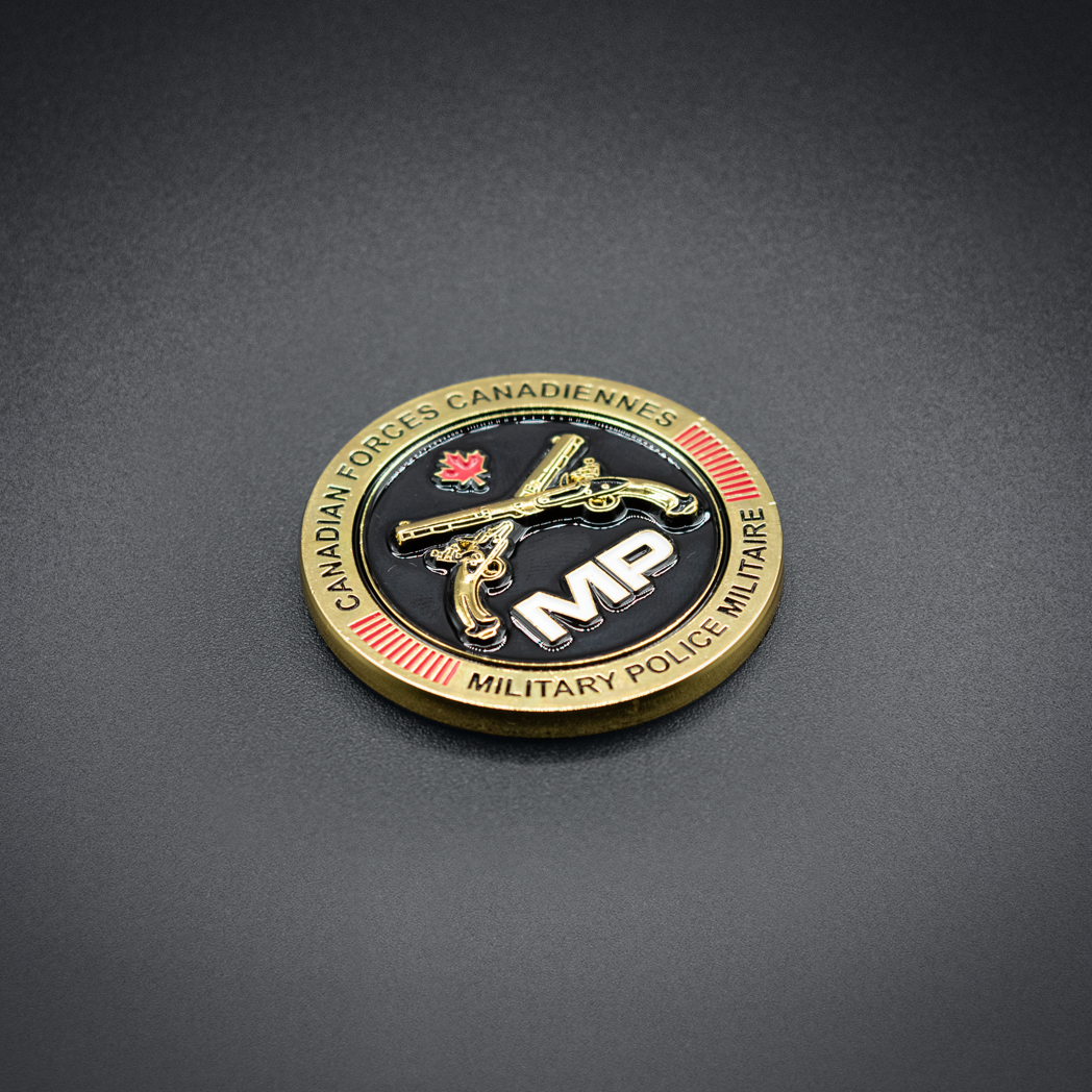 Challenge Coin - Military Police - Cross Pistols – CMPA MP Kit Shop